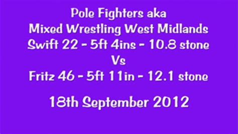 Swift Vs Fritz Pole Fighters Mixed Wrestling Clips4sale