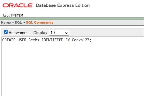 how to create user in oracle database r databaseadministators