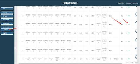 基于springboot的篮球竞赛预约平台村ba篮球预约系统 Csdn博客