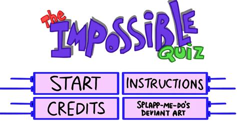 Play The Impossible Quiz Online Free Trick Question Game