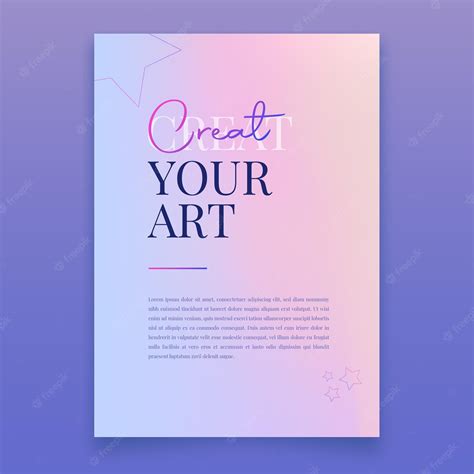 Premium Vector Gradient Design Template