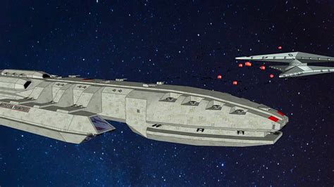 Battlestar Prometheus Vs Hades Basestar 3d Model