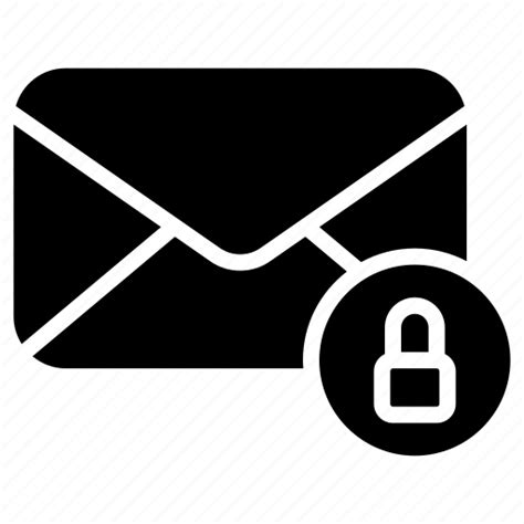 Padlock Communications Private Secure Message Email Envelope Icon Download On Iconfinder