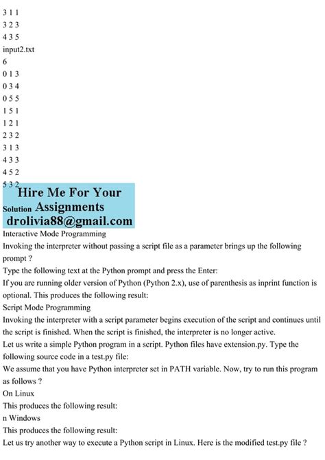 Code In Pythonfile 1 Mainpyyou Will Implement Two Algorithms Tpdf