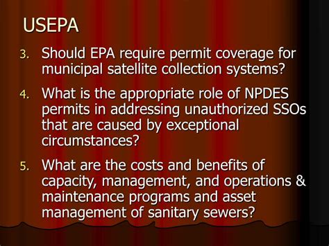 Ppt Collection Systems Regulatory Update Powerpoint Presentation Free Download Id 4180812