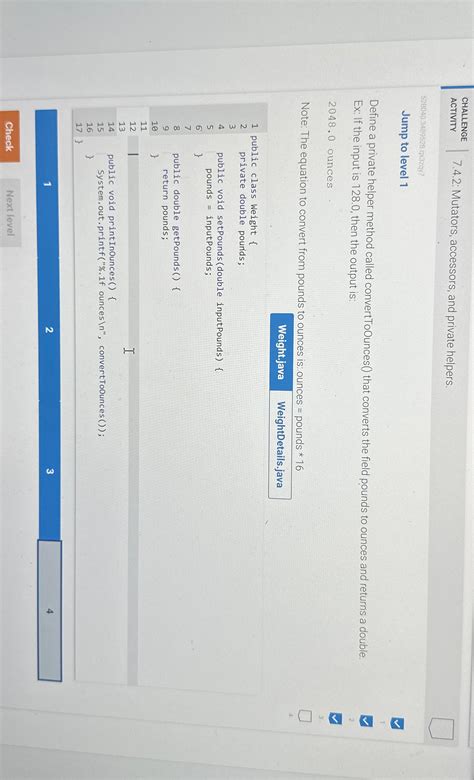 Solved CHALLENGEACTIVITY Mutators Accessors And Chegg
