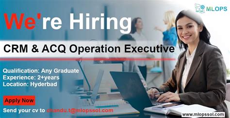 Mlops Solutions Private Limited On Linkedin Mlops Solutions Private Limited Is Hiring Crm And Acq