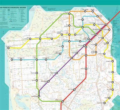 Check Out This Visionary Muni Metro Map