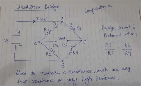 Wheatstone Bridge Electronics Tutorial Abc Of Electronics