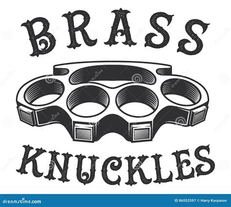 Brass Knuckles Vector Icon In 6 Different Modern Styles Black Two