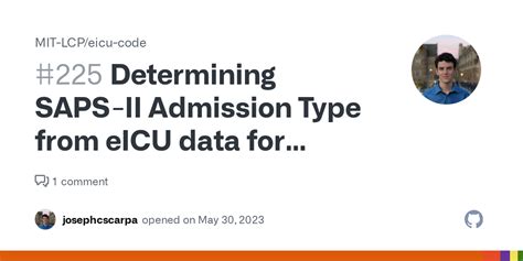 Determining SAPS II Admission Type From EICU Data For
