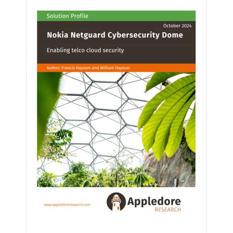 Appledore Research On Linkedin Nokia Netguard Cybersecurity Dome Appledore Research