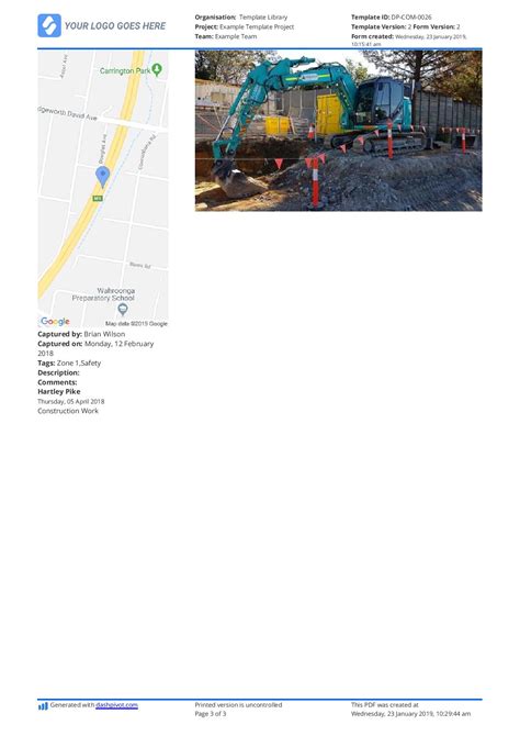 Daily Activity Report Template Free And Better Than Excel And PDF