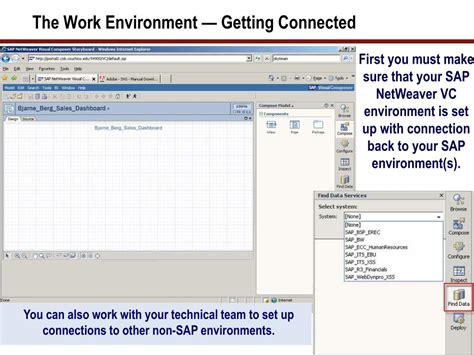 Ppt Rapid Dashboard Development With Sap Netweaver Visual Composer