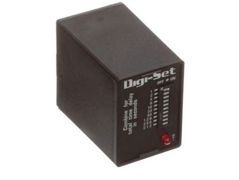 Digital Integrated Circuitry Time Delay Relay VAC Pins DPDT Contact Form Pole