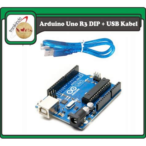 Jual Arduino Uno R3 Atmega328 Dip 16u2 Usb Kabel Shopee Indonesia