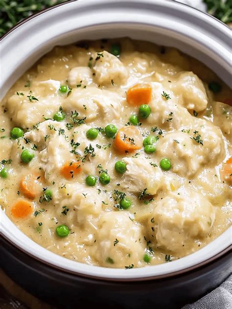 Ultimate Easy Slow Cooker Chicken And Dumplings Recipe