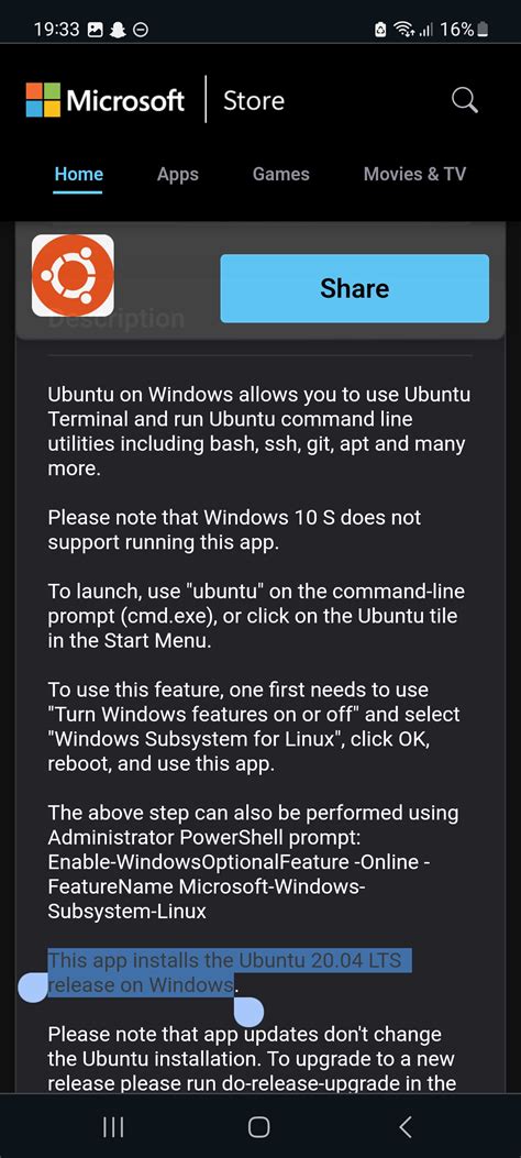 What Is The Difference Between These Windows WSL Ubuntu Vs Ubuntu 22 04 2 LTS In The Windows