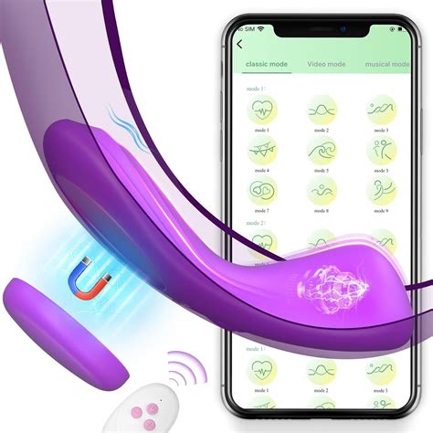 LATUNE App Remote Control Vibrator Sex Toys Quiet Adult Toys For Womens With 10 Vibration Modes