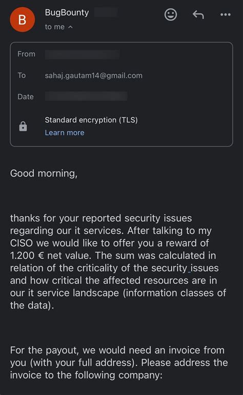 Bugbounty Ethicalhacking Cybersecurity Websecurity Vulnerability… Sahaj Gautam
