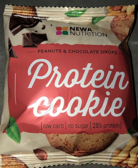 Протеиновое печенье Newa Nutrition Peanuts and chocolate drops | отзывы