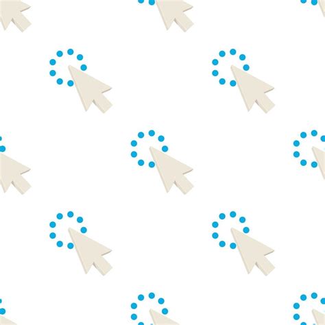 Pointing Cursor Pattern Seamless Vector Vector Art At Vecteezy