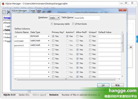SQLite Manager 好用的SQLite 编辑管理工具火狐浏览器插件