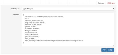 Python Django REST Framework Doesn T Display Value In PUT Form Stack Overflow