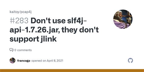 Dont Use Slf4j Api 1726jar They Dont Support Jlink · Issue 283