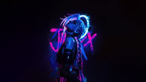 League Of Legends Jinx Heroic Legacy Wallpaper Hd Games Wallpapers K