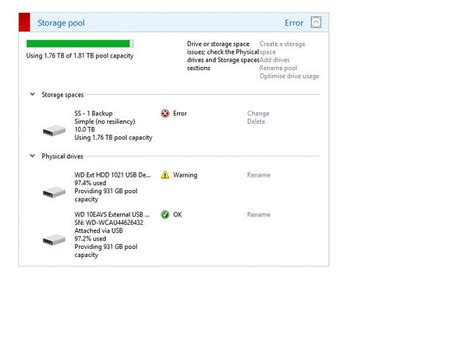 Cannot Access Storage Space Solved Windows 10 Forums