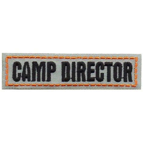 Camp Director Patch • Advantage Emblem And Screen Printing