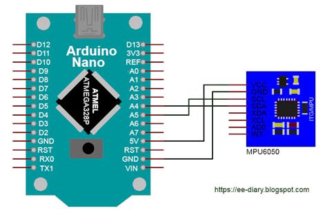 How To Read Mpu 6050 Using Arduino Ee Diary