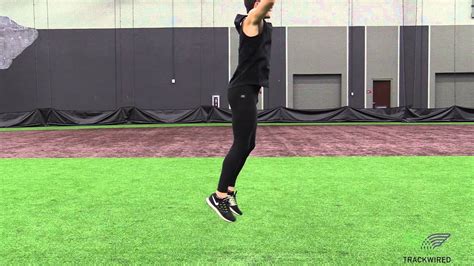 Bounding Bounding Routine Squat Jumps Youtube