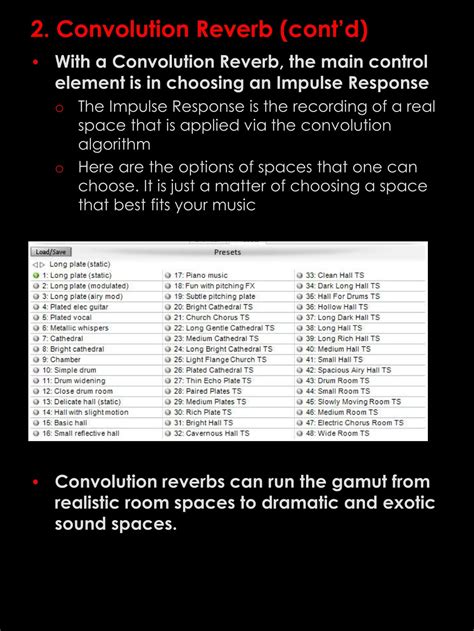 Ppt Compare And Contrast An Algorithmic And Convolution Reverb Powerpoint Presentation Id1202484