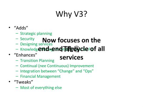 implementing itil v3 ppt it and internet support internet