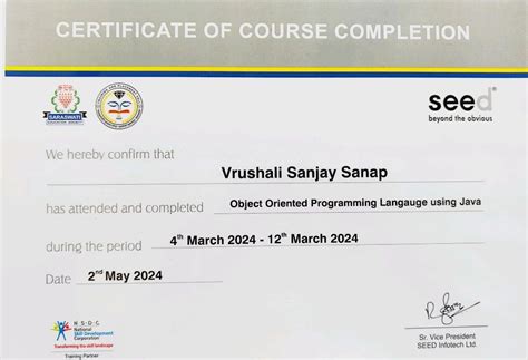 java programming bootcamp learning softwaredevelopment vrushali sanap