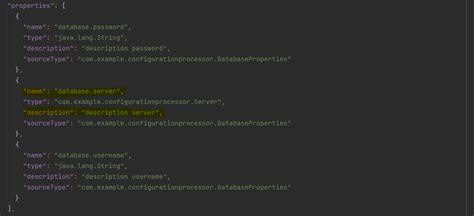Description Of Property Annotated With Nestedconfigurationproperty In Metadata File Generated