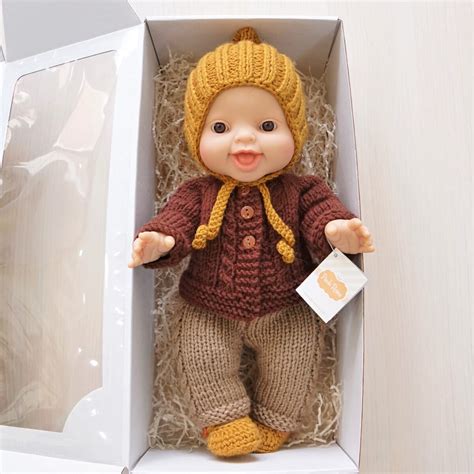 Кукла пупс Паола Рейна 34 см в одежде и подарочной коробке Одежда для куклы Кофта штаны