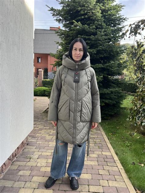 Пуховик преміум якості baimuni розміри: 48-56 в кольорі оливка — ціна ...