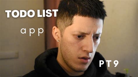 Master Javascript By Building A Todo List From Scratch Pt9 The Odin Project Walkthrough Youtube