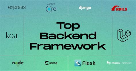 top backend frameworks