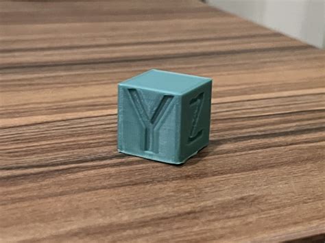 Text Calibration Cube By The 3d Guy Makerworld