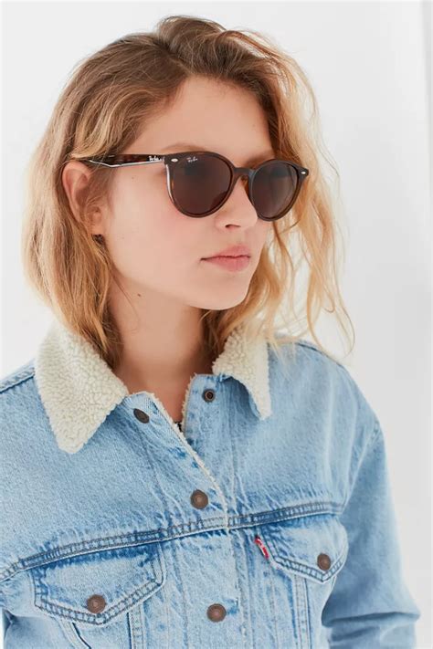 Ray Ban Highstreet Round Sunglasses Urban Outfitters