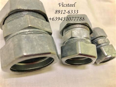 EMT Fittings EMT Coupling Compression Type Vicsteel
