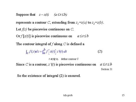 Chapter Integrals Complex Integral Is Extremely Important