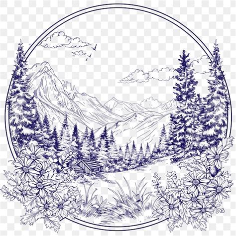 Landscape Outlines Psd 1 000 High Quality Free Psd Templates For Download