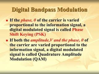 Digital Modulation And Various Technique PPT