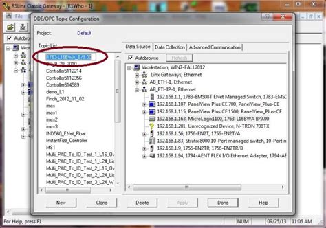 Getting Allen Bradley A B Programmable Controller Data Into Excel Using Rslinx Classic The