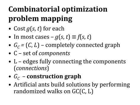 Ppt Ant Colony Optimization Powerpoint Presentation Free Download